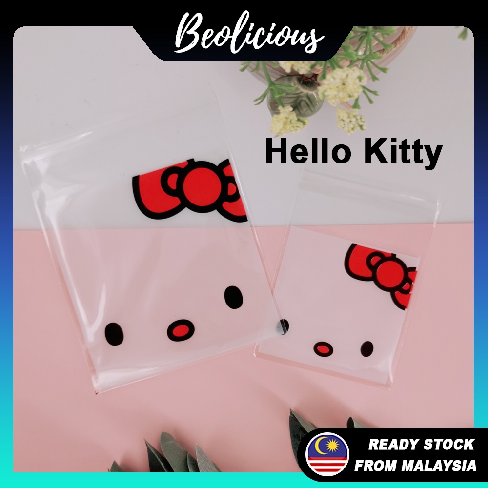100pcs Hello Kitty Kuih Raya Wrapper, Cookies / Biscuit Packaging for ...
