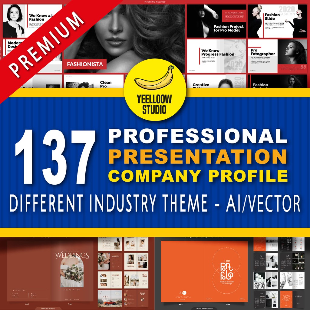 YS040018 - 137 Professional Presentation/ Company Profile/ Slide Show ...