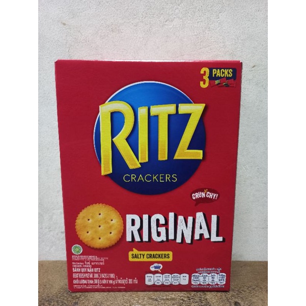 Ritz CRACKERS ORIGINAL 300GR (3 packX100Gr) | Shopee Malaysia