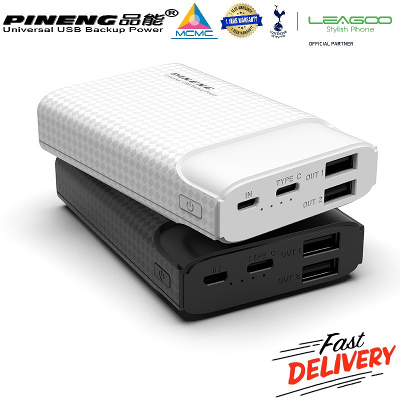 Power Bank [ORIGINAL] PINENG PN986 Powerbank - 10000mAh, PD Fast ...