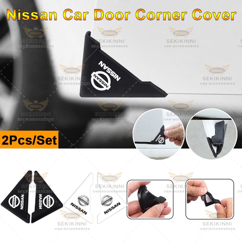 [Ready Stock] Nissan 2Pcs Car Door Corner Anti-collision Sticker Car ...