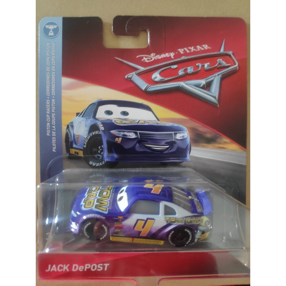 Disney / Pixar Cars Cars 3 Piston Cup Racers Jack DePost Diecast Car ...