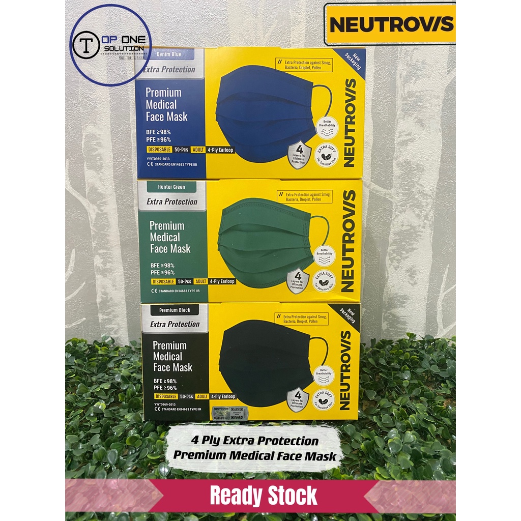 Neutrovis Premium 4-Ply Medical Face Mask | Shopee Malaysia