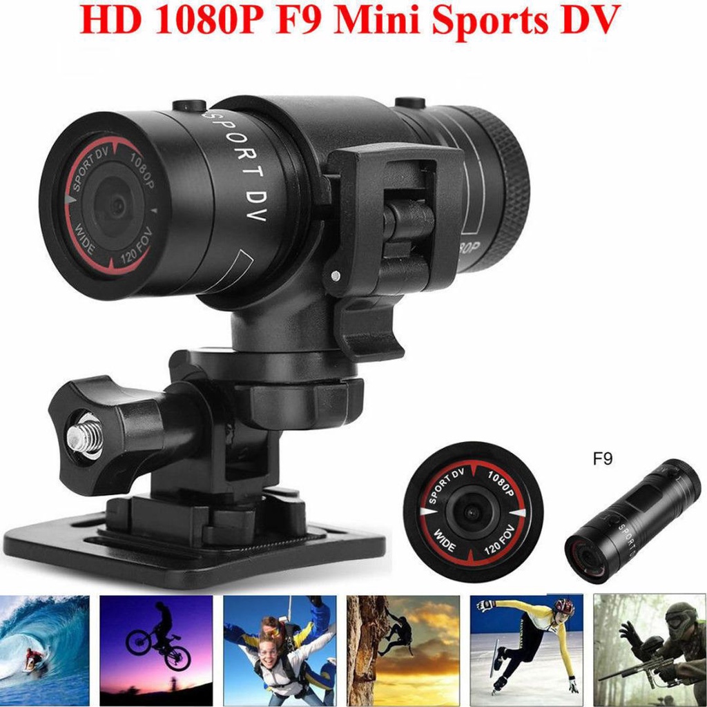 1080p Mini Camera Motorcycle Motor Bike Cam Kamera Kereta Car Dashcam ...