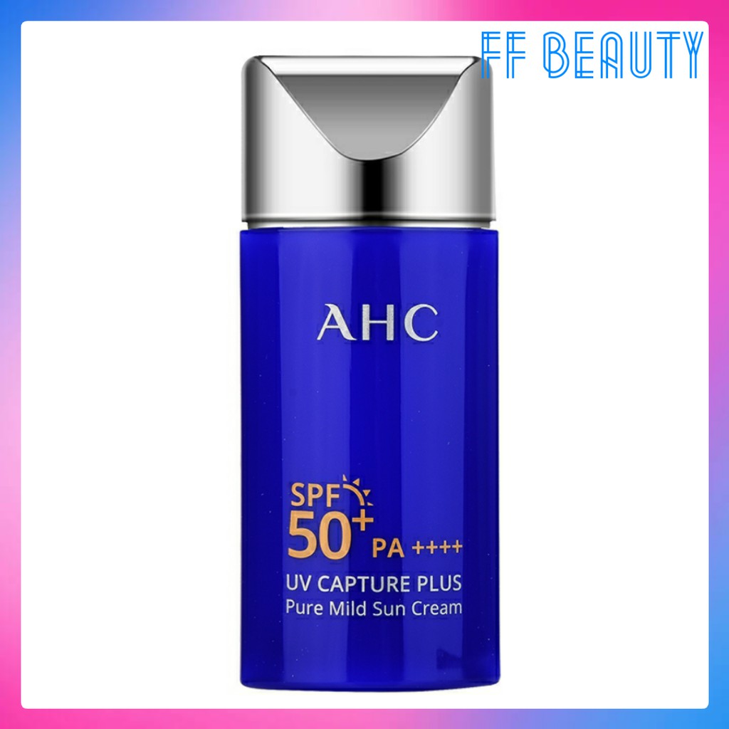 FF0121 KOREA AHC UV Capture Pure Mild Sun Cream SPF50+PA+++(EXP2026) | Shopee Malaysia