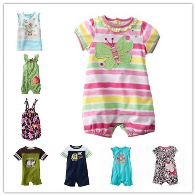 B12 Jumping Bean Baby boy girl jumpsuit 0-2y baby out clothes cotton ...