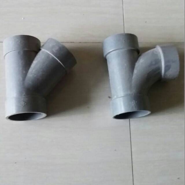 Pvc pipe with "y" paralon connection measuring 2.5 inches | Shopee Malaysia