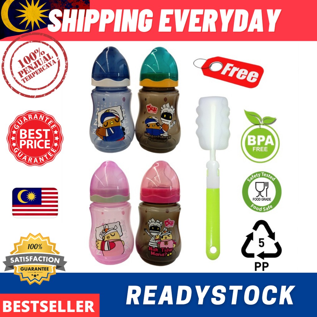 💥FREE GIFT💥 Botol Susu Didi & Nana Friends 9oz Twinpack | Shopee Malaysia