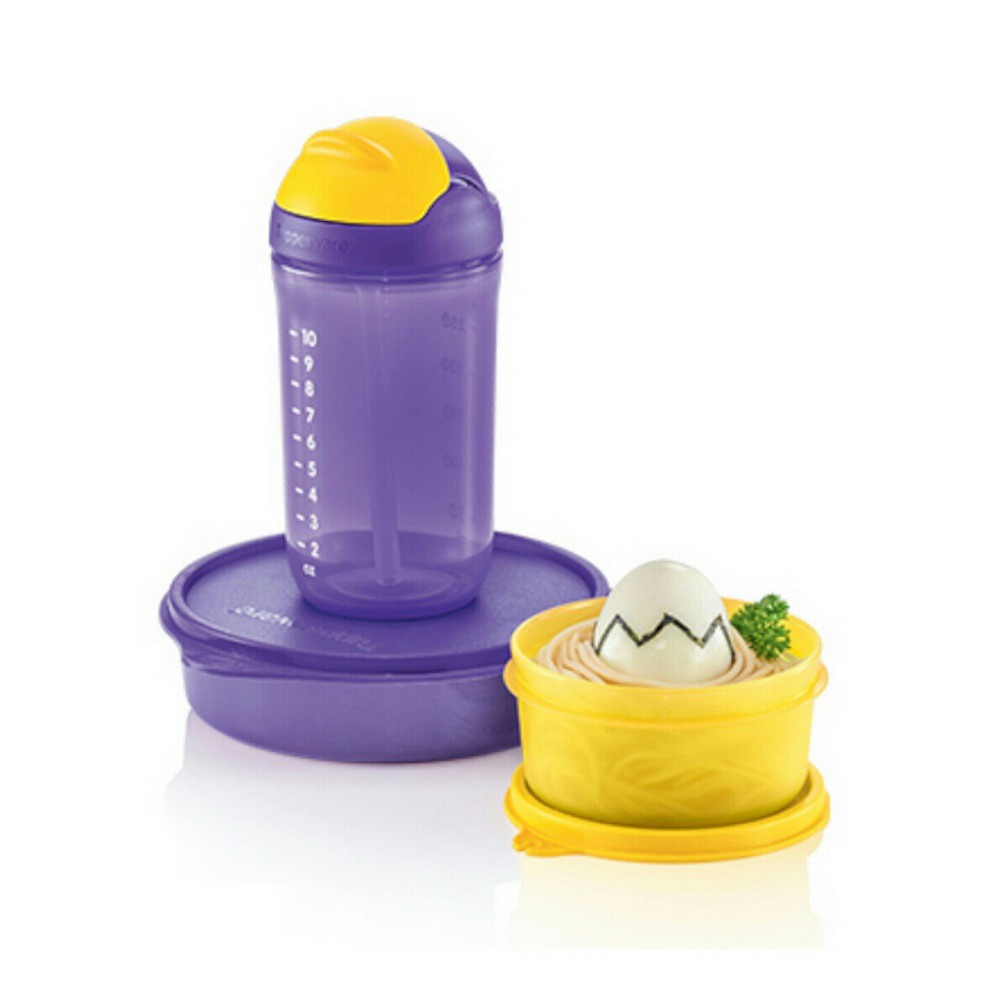 Tupperware Straw Tumbler Dino Set | Shopee Malaysia