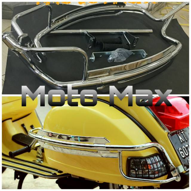 Vespa PX PS Exclusive PX New Import Body Crash Bar Protector Taiwan ...