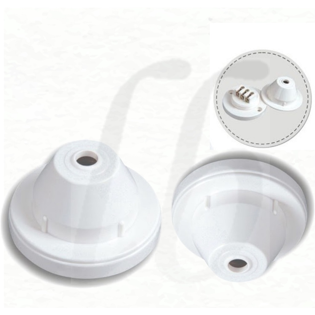 PVC CEILING ROSE /PVC CEILING HOLDER | Shopee Malaysia