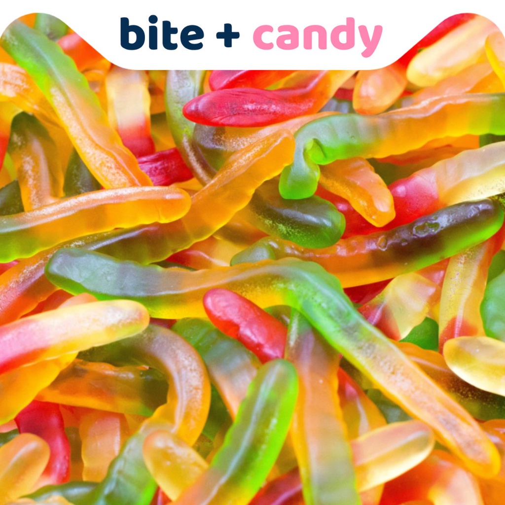 Bebeto-Oily Worms +-100g Repack (HALAL) Gummy Candy | Shopee Malaysia