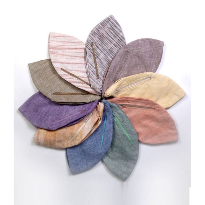 Japa bag, chanting bag, beads bag for chanting beads,with zip pocket ...