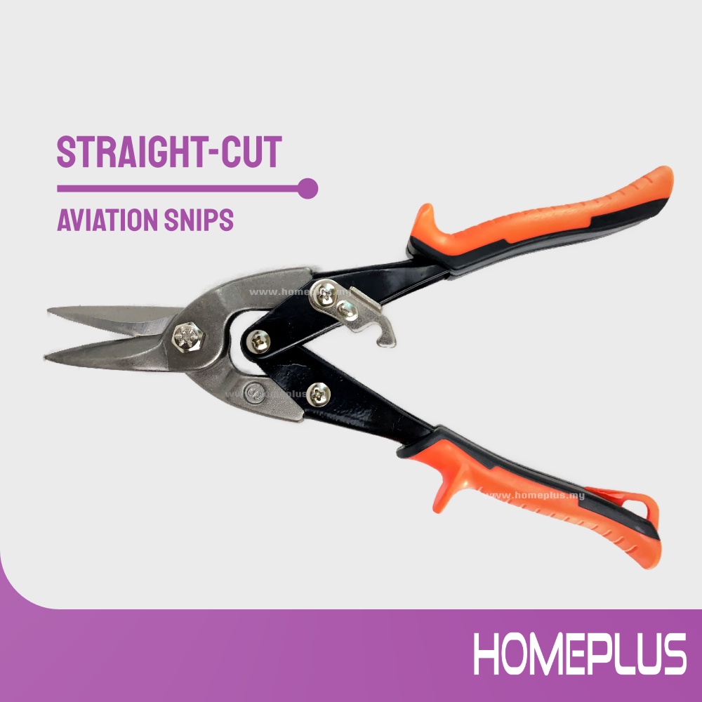 10inch Medium Duty Aviation Tin Snip Straight Snipper Cutting Metal ...