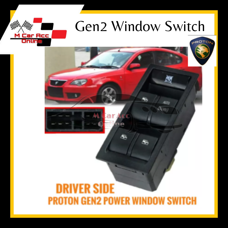 Suis Gen2 Main power window master switch (11pin) | Shopee Malaysia