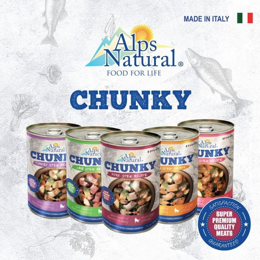 Alps Natural Chunky All Variants 1.23kg Dog Wet Food | Shopee Malaysia
