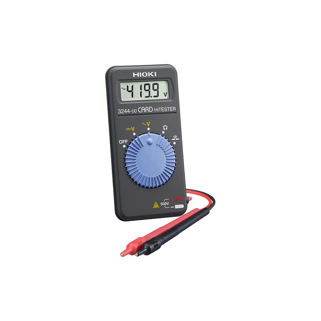 Hioki Multimeter Card 500V / HIOKI 3244-60 /HIOKI Avometer Analog ...