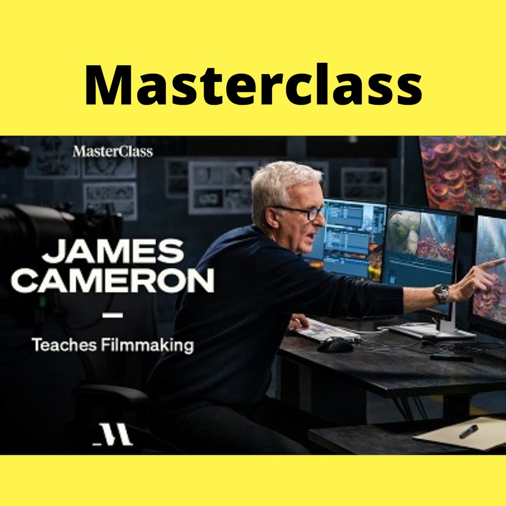 Masterclass - James Cameron teaches Filmmaking Video Course + PDF🔥 ...