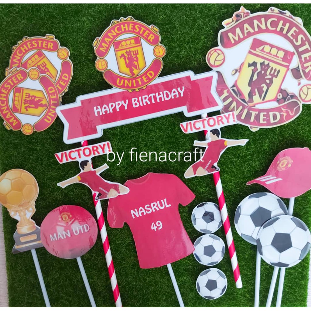 MU Manchester United Topper Cake | Shopee Malaysia
