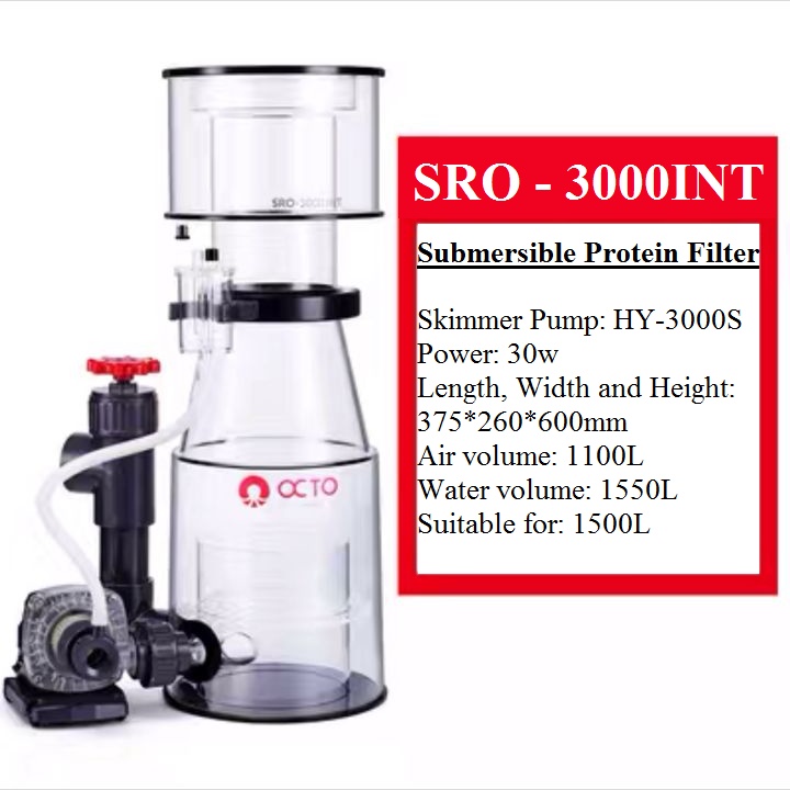 OCTO Super Protein Skimmer INT Super Reef Series skimmer (3 models ...