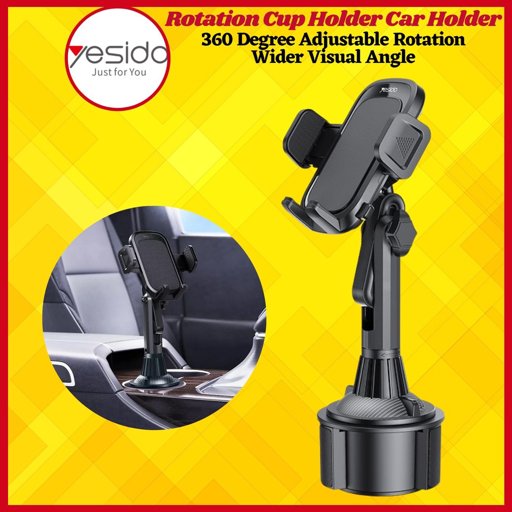 【Ready Stock】Yesido 360 Degree Adjustable Rotation Wider Visual Angle ...