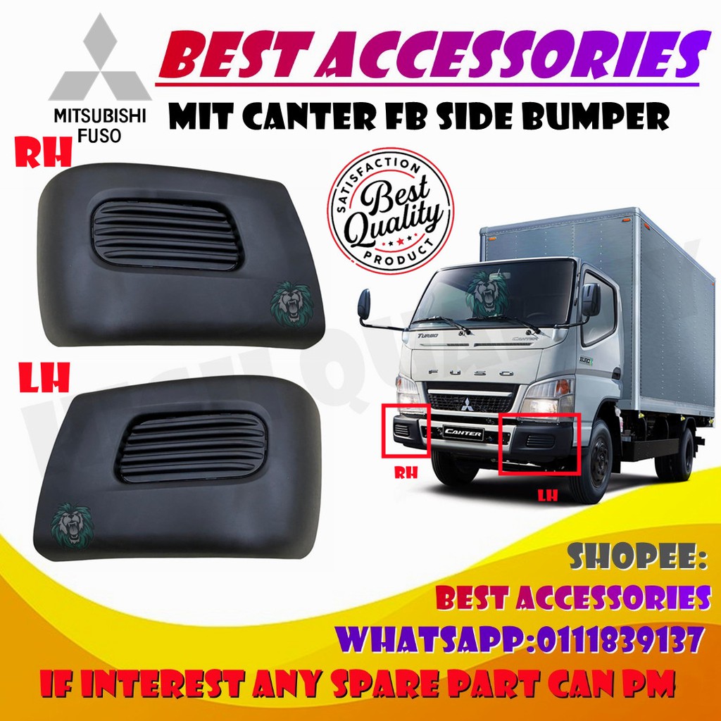 MIT CANTER FB SIDE BUMPER HIGH QAULITY (29CM X 41CM) | Shopee Malaysia
