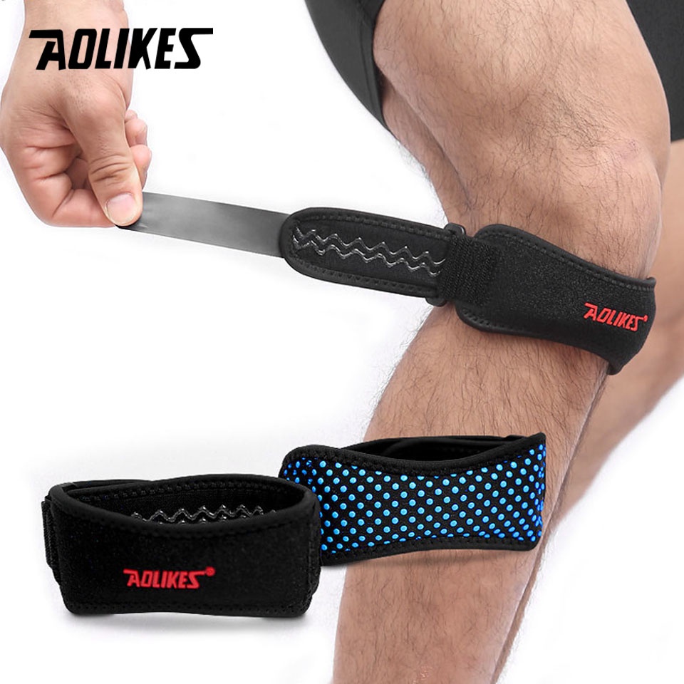 Aolikes Breathable Patella Adjustable Silica Gel Knee Brace (1 Pc ...