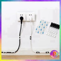 Set of 16 Large Wall Mounted Electrical Wire Stoppers - clamps To fix ...