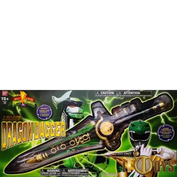 Bandai Legacy Power Rangers Mighty Morphin Power Morpher Green Dragon ...