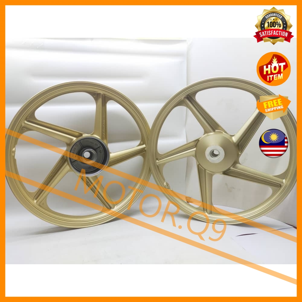 100% Original Honda EX5 / EX 5 Dream / Wave 100 W100 Gold Sport Rim (5 ...