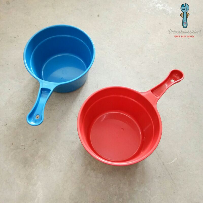 【Blue Red】Gayung Mandi | Cebok Mandi | Gayung Plastik | Water Dipper ...