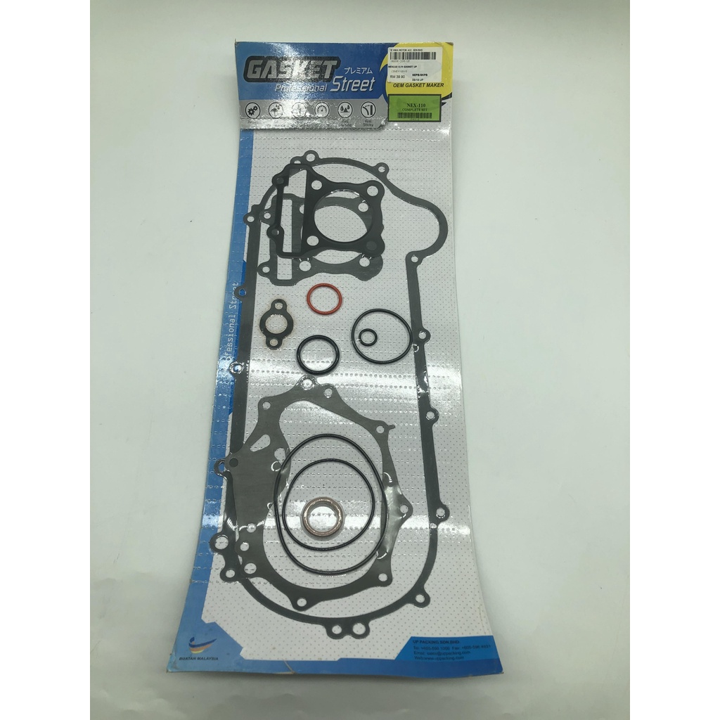 SUZUKI NEX110 NEX 110 NEX-110 NEX OVERHAUL GASKET GASKET OVERHAUL SET ...