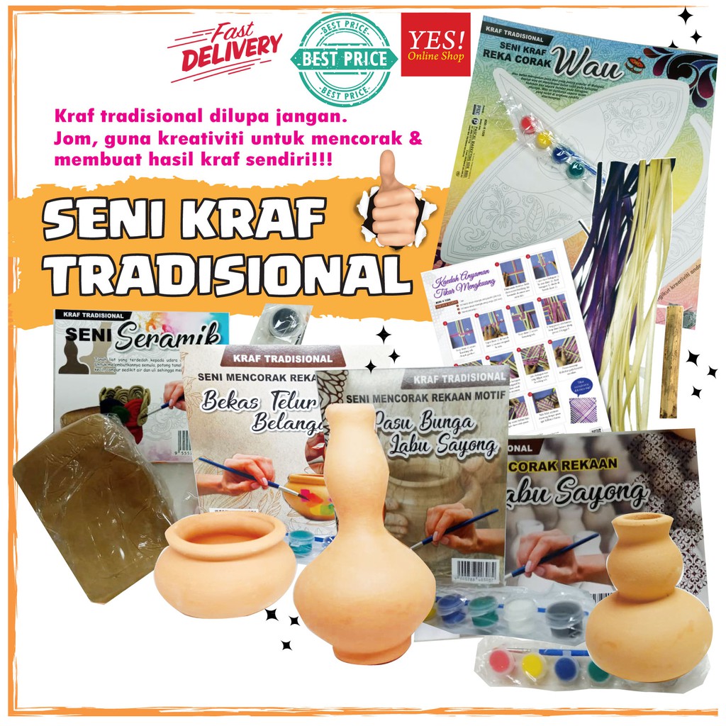 SENI KRAF SENI TRADISIONAL LABU SAYONG / TELUR BELANGA / PASU BUNGA ...