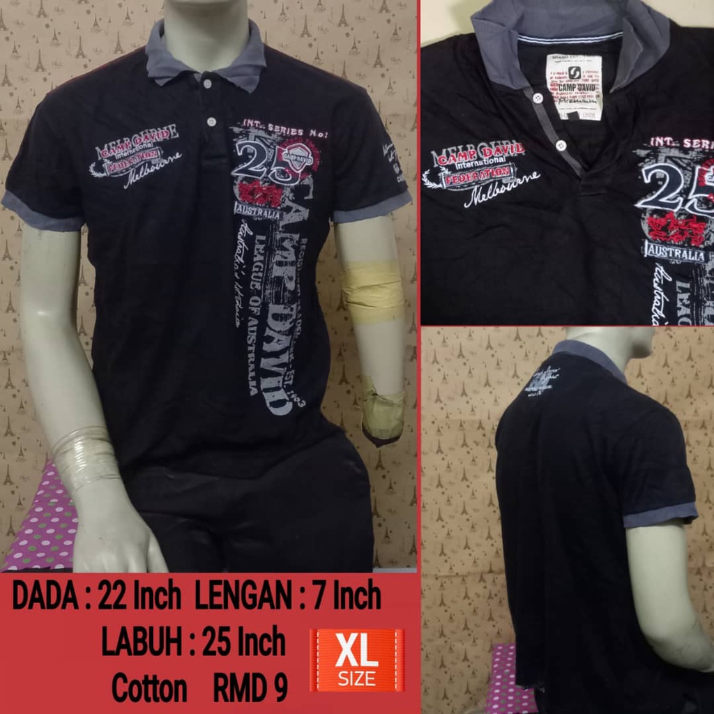 Tshirt Kolar Lelaki . Baju Bundle Murah . Baju tshirt kosong lelaki ...
