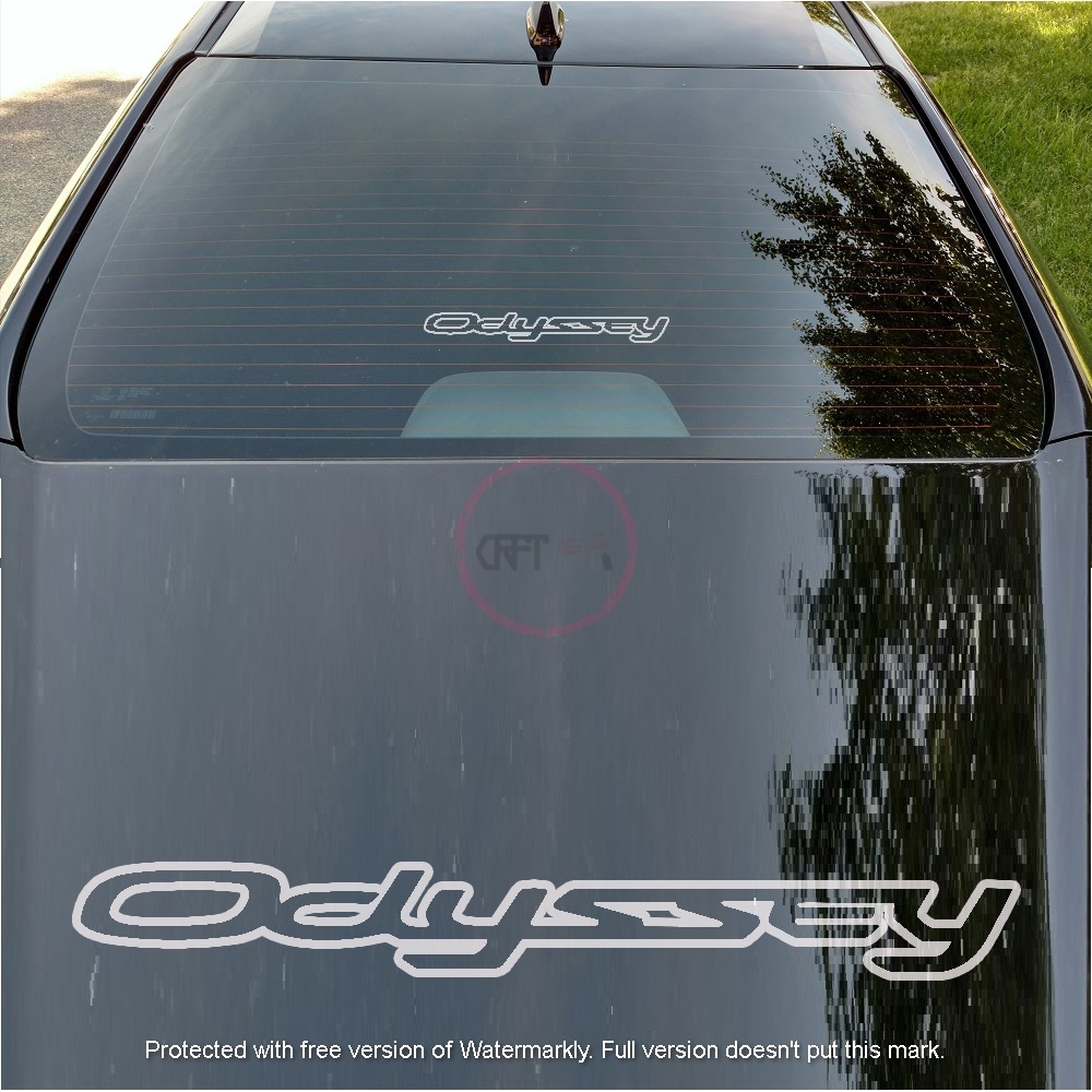 CFS204 Honda Odyssey RA1 ra2 ra3 ra4 ra5 RA-1 Logo Stiker Sticker Vinyl ...