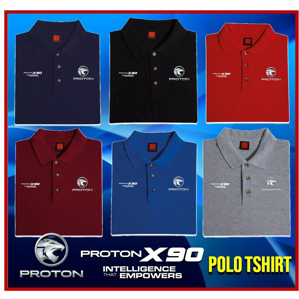 PROTON X90 NEW MOTORSPORT X70 X50 POLO TSHIRT | X70 | X50 | SAGA ...