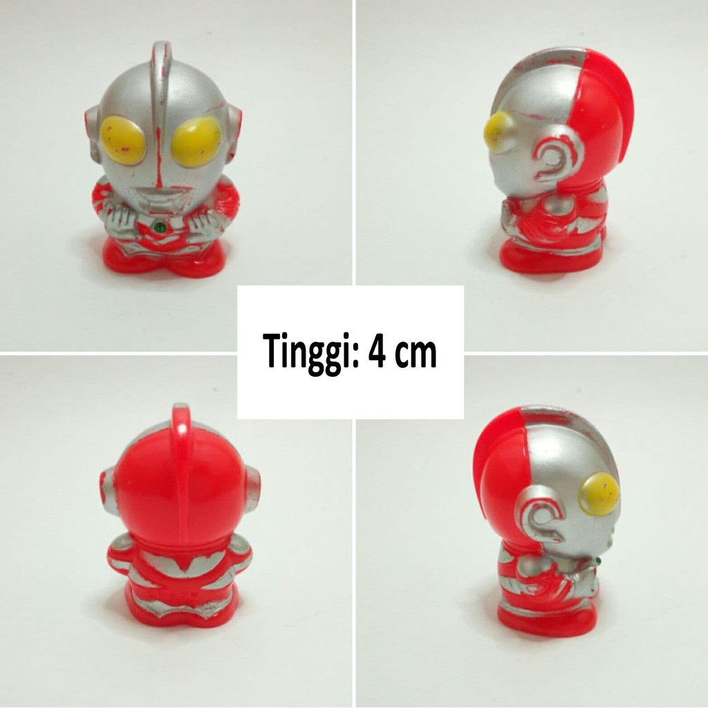 Ultraman Finger Puppet Fingerdoll Thumb Figure Bandai Original Preloved ...