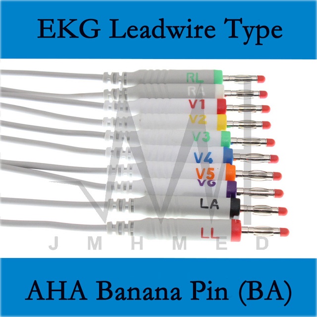 Compatible with Nihon Kohden /Biocare/Comen 1200 1200B/Contec ECG 80A ...