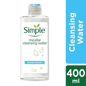 SIMPLE WATER BOOST MICELLAR CLEANSING WATER 400ML | Shopee Malaysia