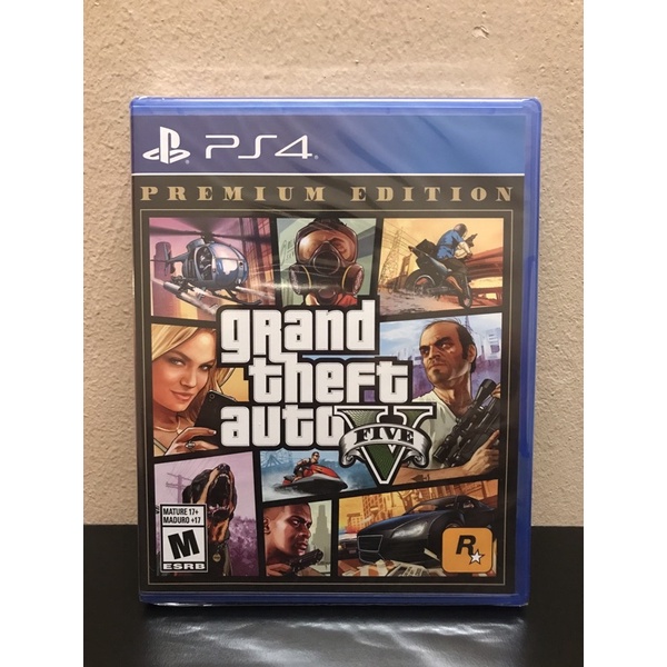 Ps4 Grand Theft Auto 5 Premium Edition | Shopee Malaysia