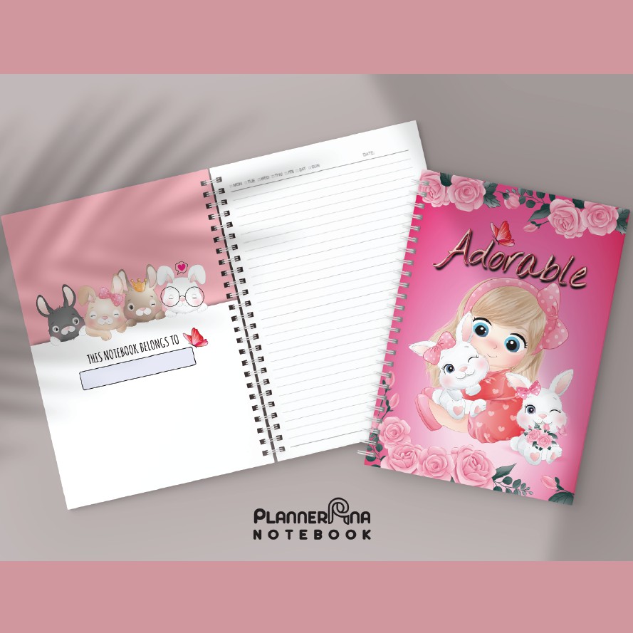 Cute Notebook Ring Binding for girl and boy Spiral book | Shopee Malaysia