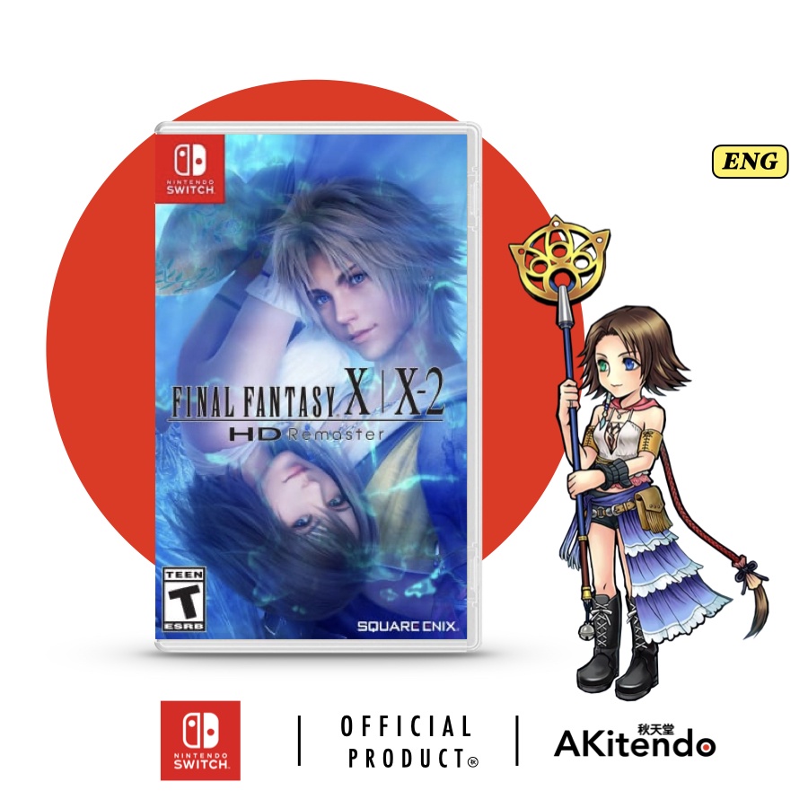 Nintendo Switch Final Fantasy X / X-2 HD Remastered ( Eng Version ...