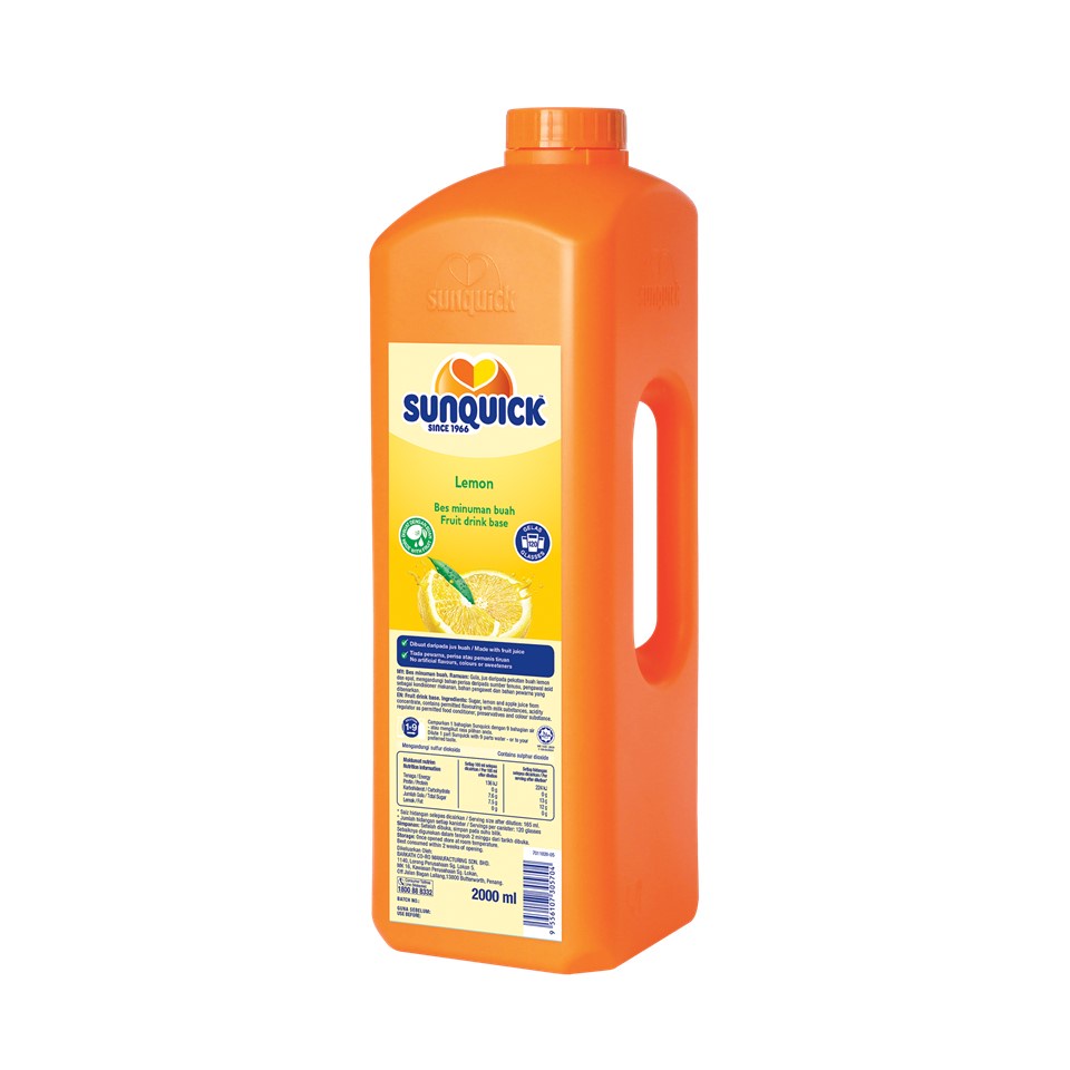 Sunquick Concentrate Lemon (2L) | Shopee Malaysia