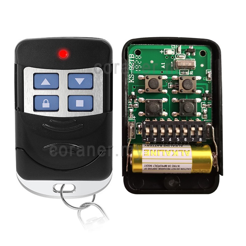 PT2260 Chip 433Mhz Auto Gate Remote Control garage door remote control 8dip fixed code HS2260 ...