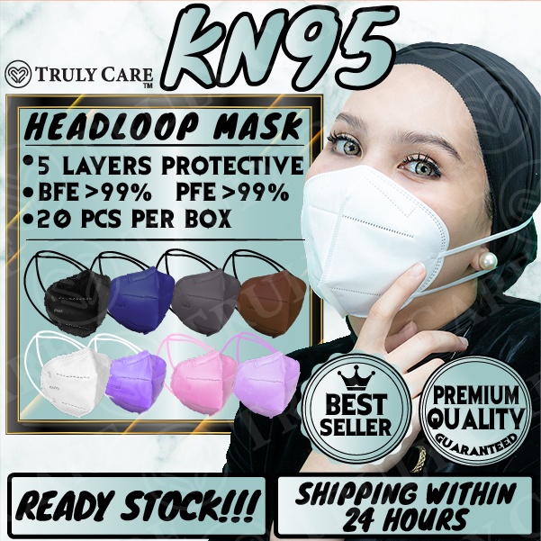 KN95 MASK HEADLOOP MASK HIJAB MASK KN95 HEADLOOP MASK !5 LAYERS ...