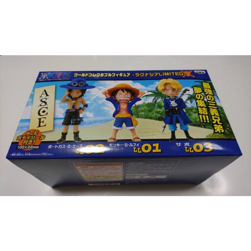 One Piece WCF Tokyo Limited Luffy,Sabo,Ace Set | Shopee Malaysia