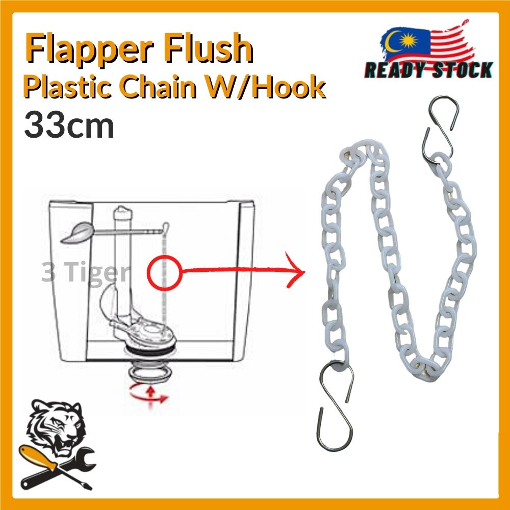 CJ Fish Brand Flapper Flush Valve Chain Flapper Outlet Valve Chain ...