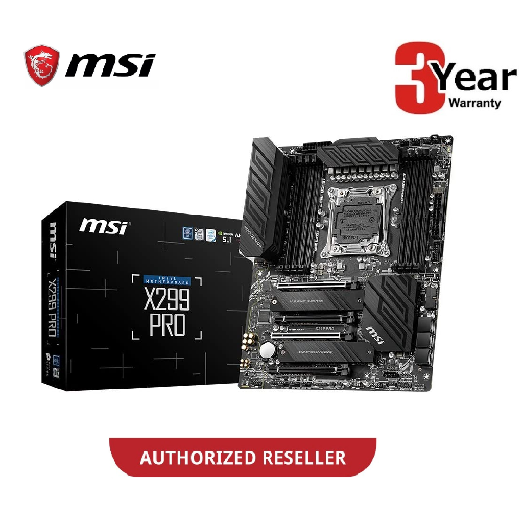 MSI X299 PRO SUPPORT INTEL CORE X-SERIES PROCESSORS - X 299 PRO ...