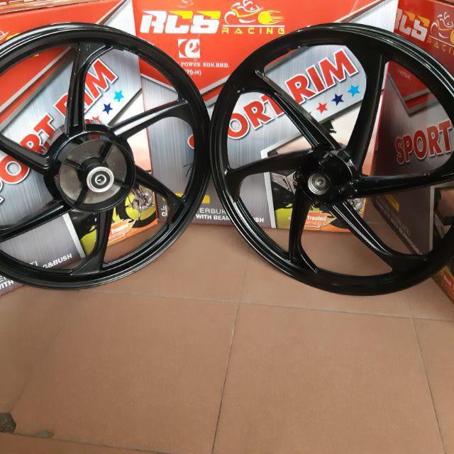SPORT RIM (RCS 688) FOR YAMAHA LC 135 (BLACK/GOLD) | Shopee Malaysia