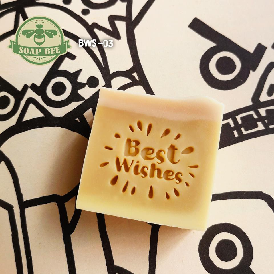 BWS-03 SOAP BEE HANDMADE SOAP STAMP ORIGINAL DESIGN BWS-03 ACRYLIC 4CM*4CM DIY NATURAL | Shopee ...